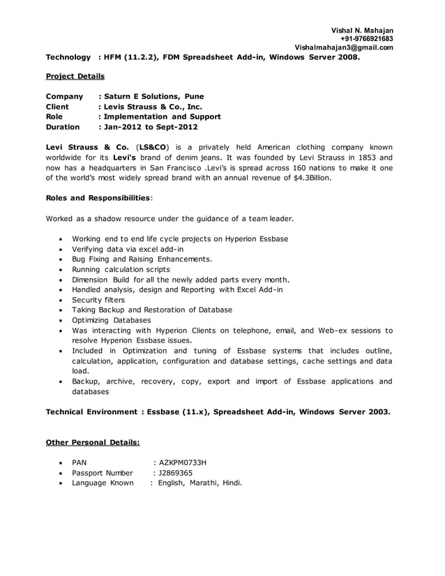 Vishal_Mahajan_Updated | PDF