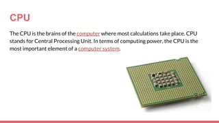 A1.1 Hardware Components | PPTX