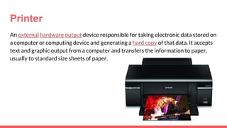 A1.1 Hardware Components | PPTX