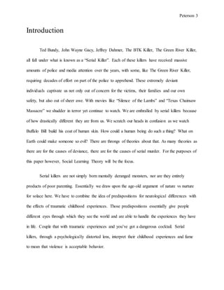 Eyes of a Serial Killer | DOCX | Crime & Harmful Acts to Individuals ...