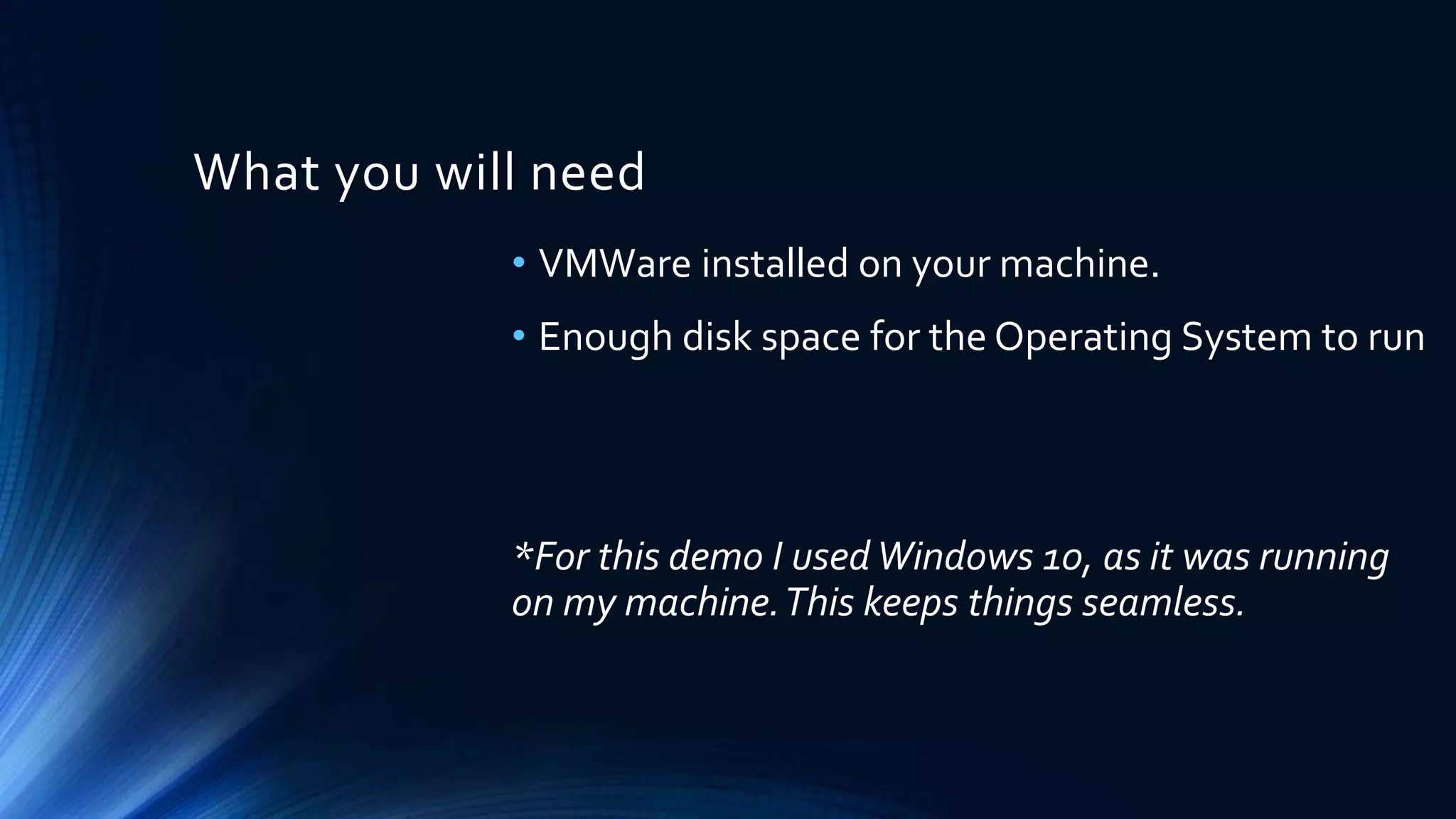VMWare Sandbox | PPTX