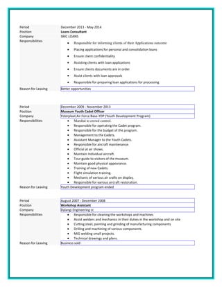 Matthew Stuart CV | DOC