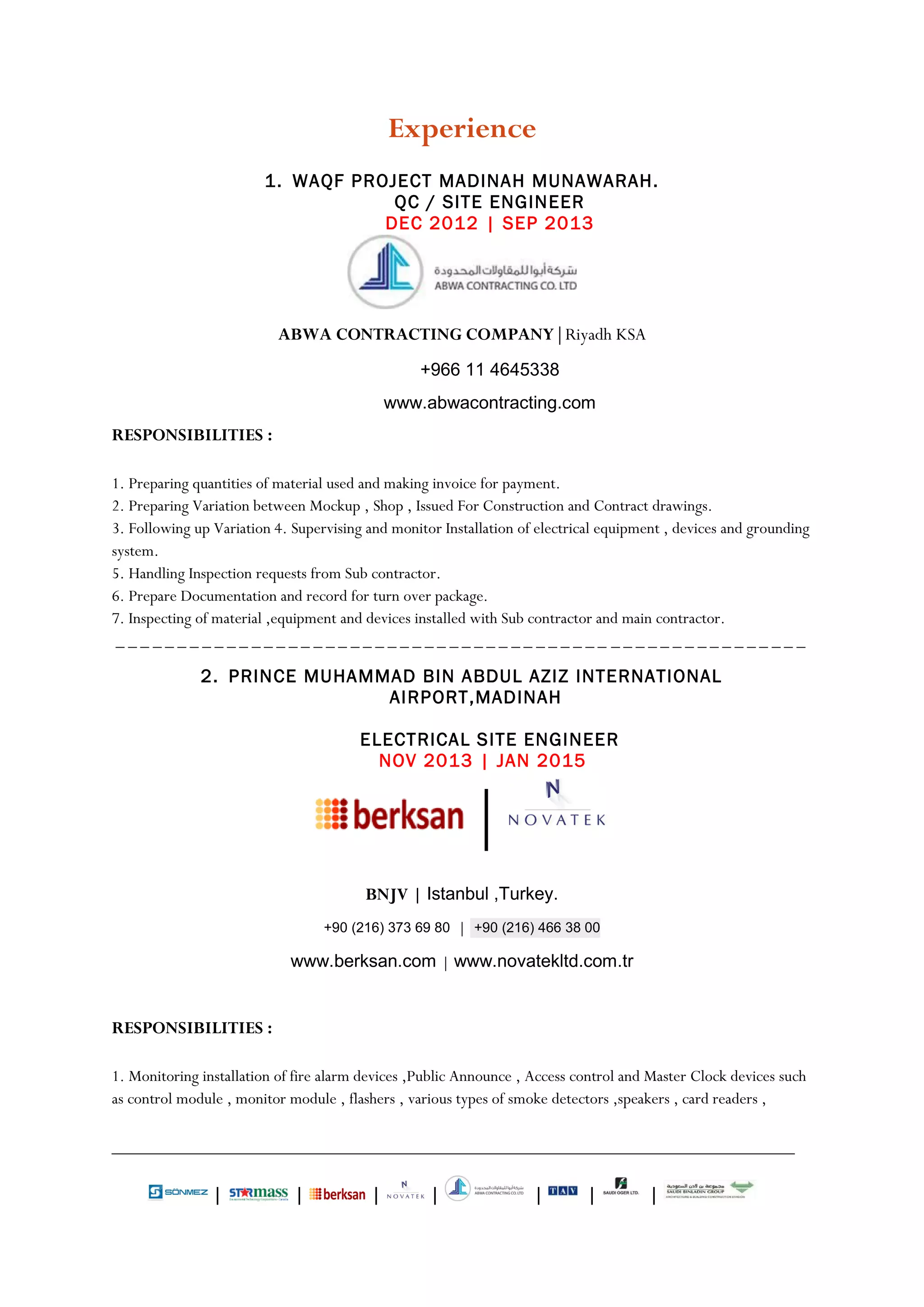 AMEER TAIMOOR KHAN cv 2016 | PDF