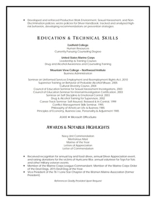 Melody Bronson Resume | PDF