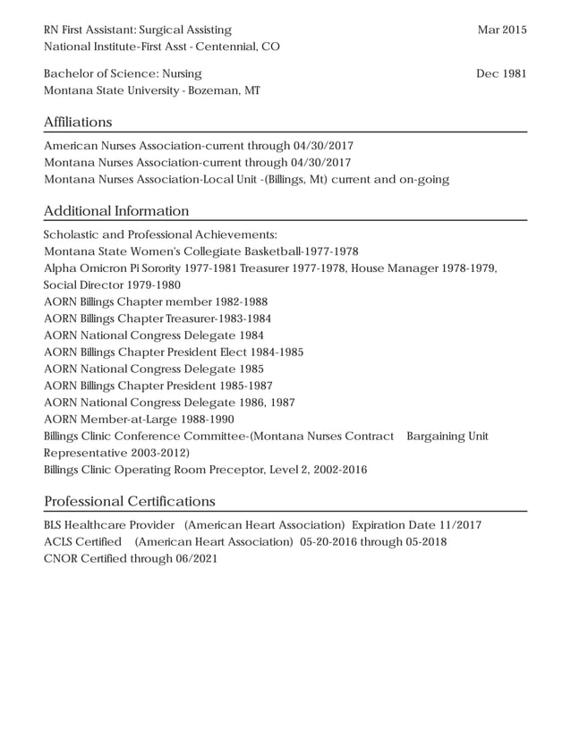 Resume 1(4) | PDF | Healthcare Industry | Industries