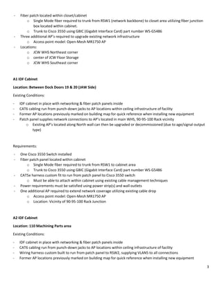 Wireless Network Proposal (REVISED) | PDF
