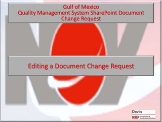 DCR Presentation | PPT