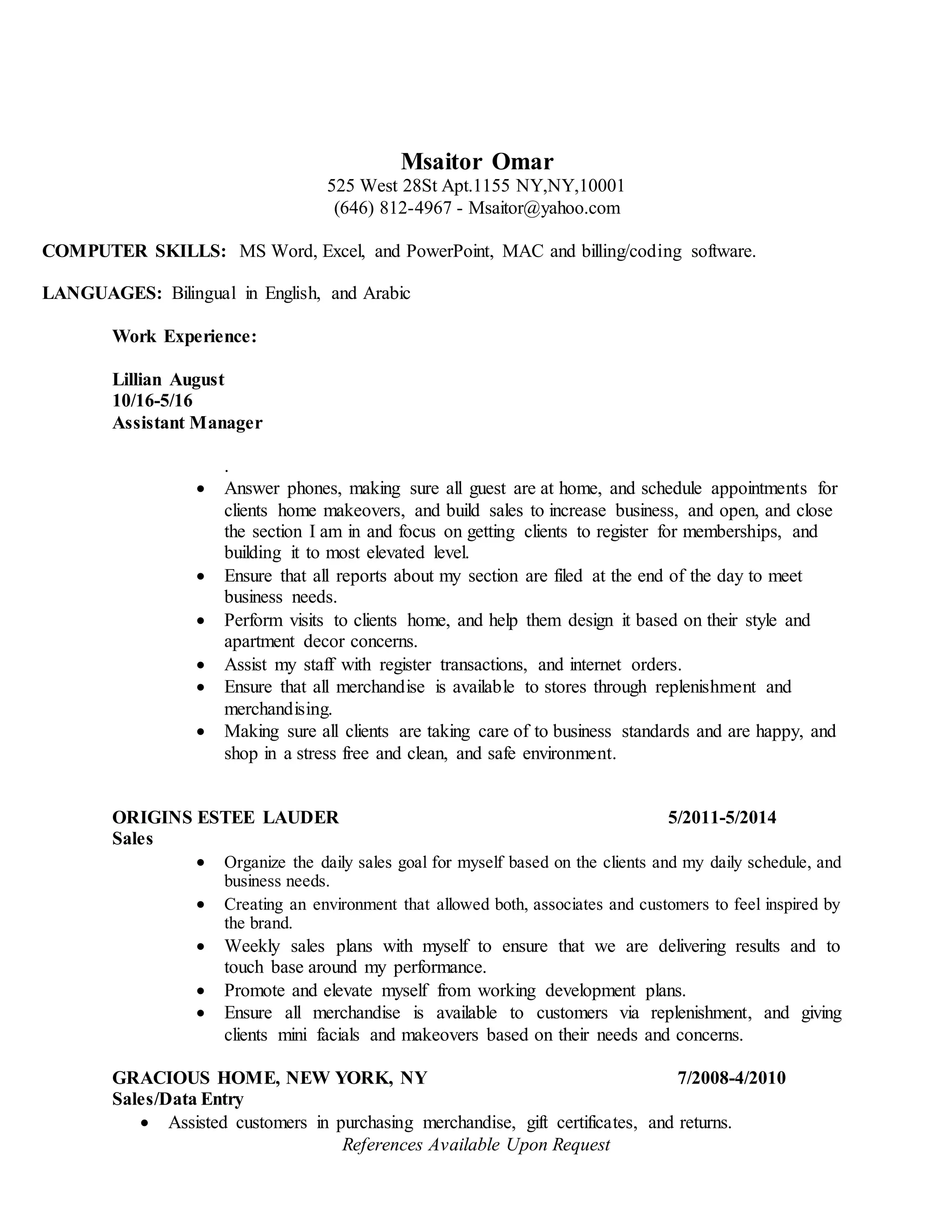 Omar Resume (6) | DOCX