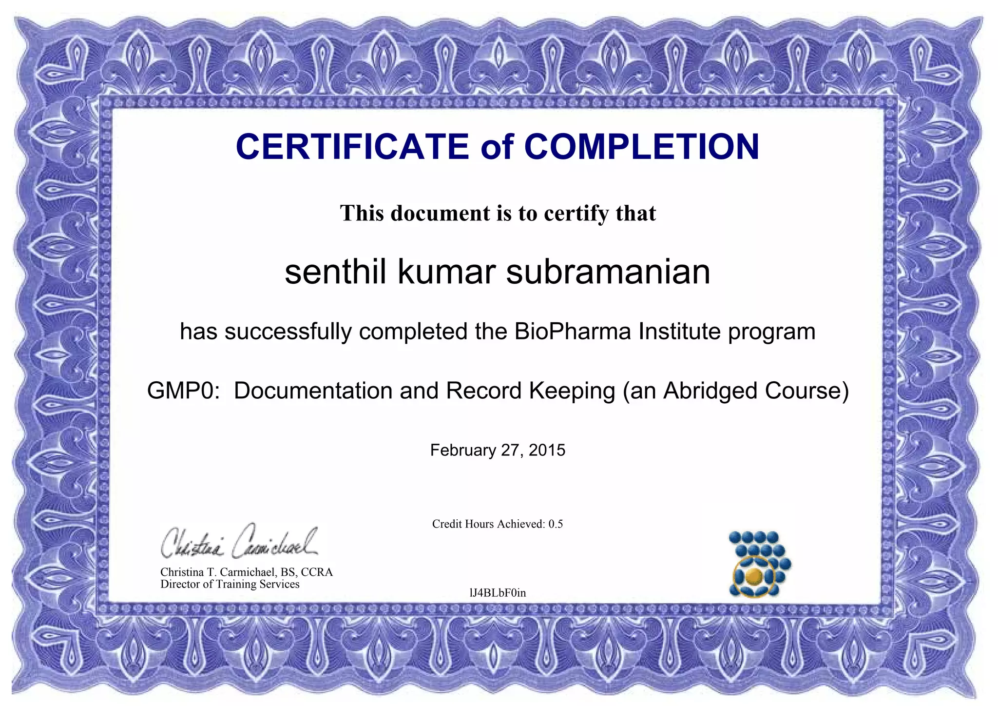 GMP-Documentation and Record keeping | PDF