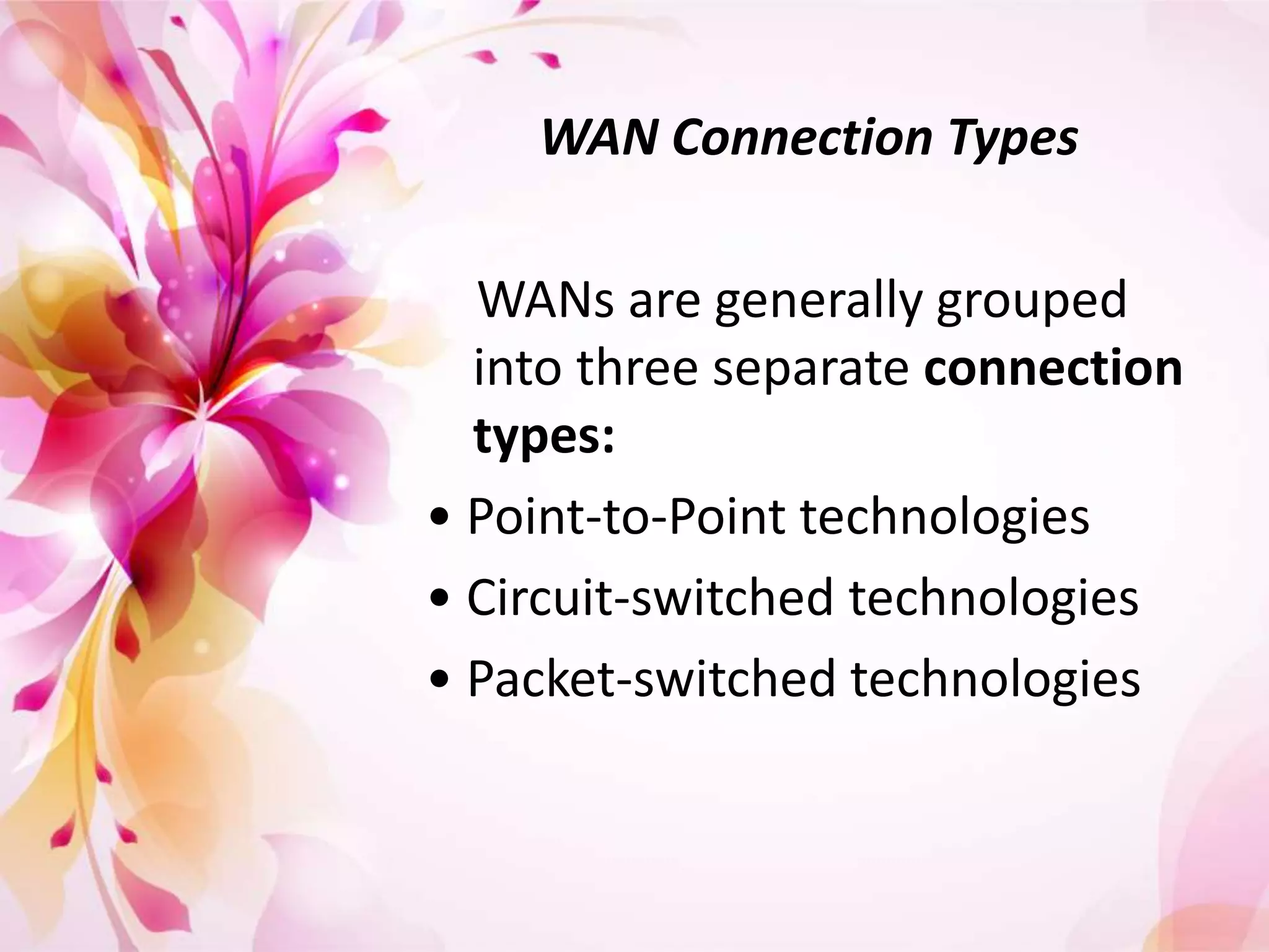 Wide Area Networking | PPTX