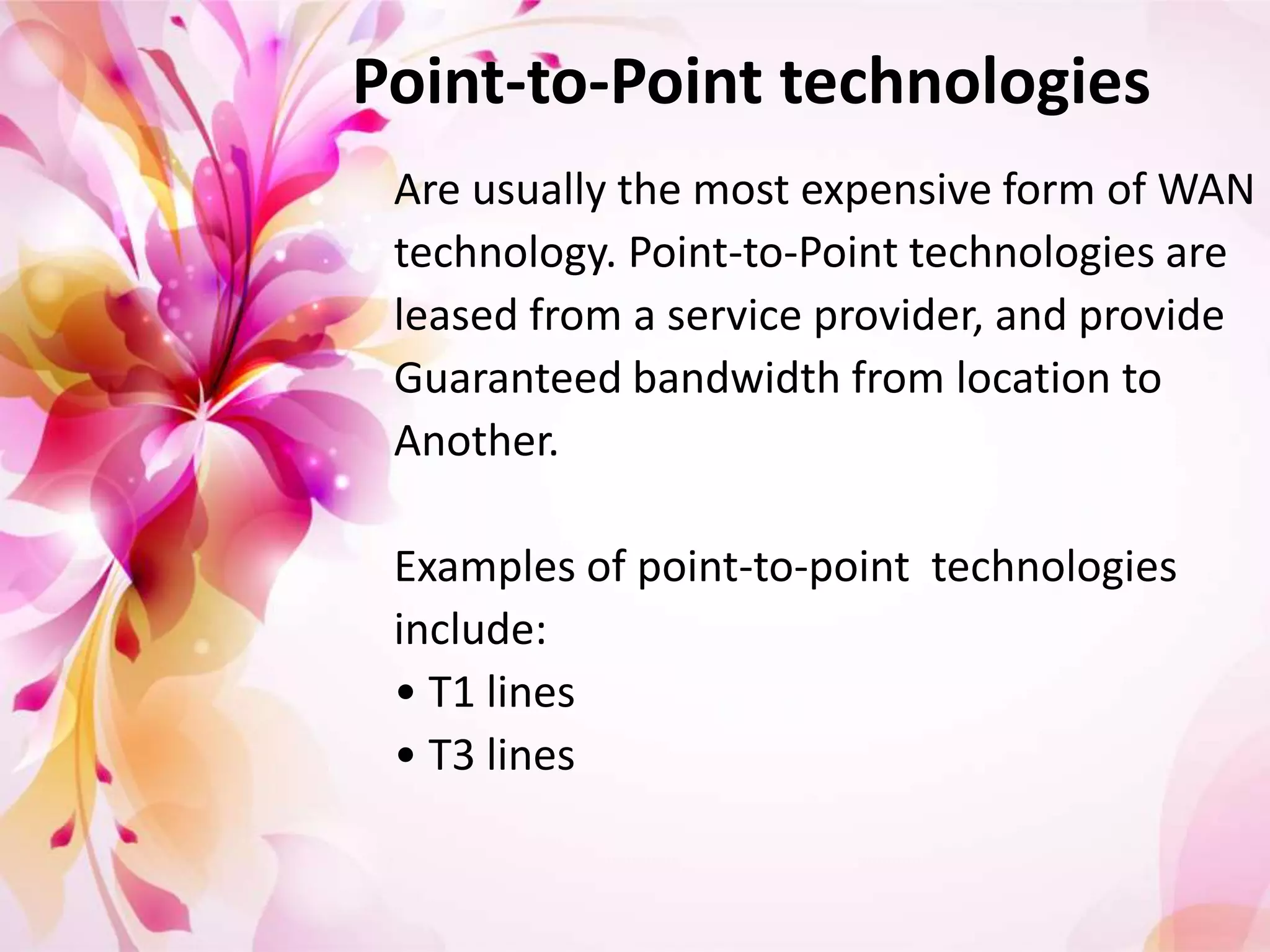 Wide Area Networking | PPTX