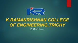 KRCE chairman Dr. K. Ramakrishnan's Success in Quality Engineering ...