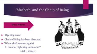 Macbeth an Great Chain of Being | PPTX
