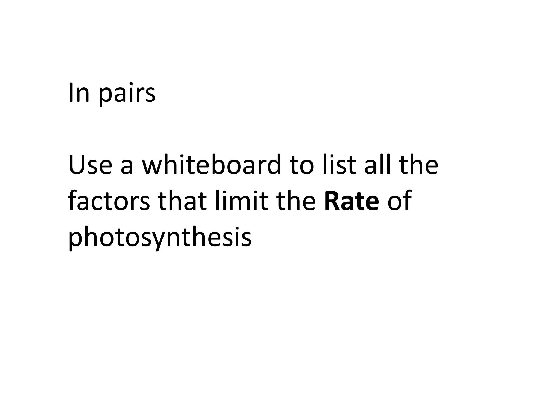 B4 08 photosynthesis- rate-limiting factors | PPT