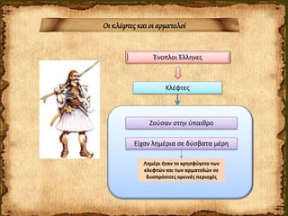 Οι κλέφτες και οι αρματολοί | PPT