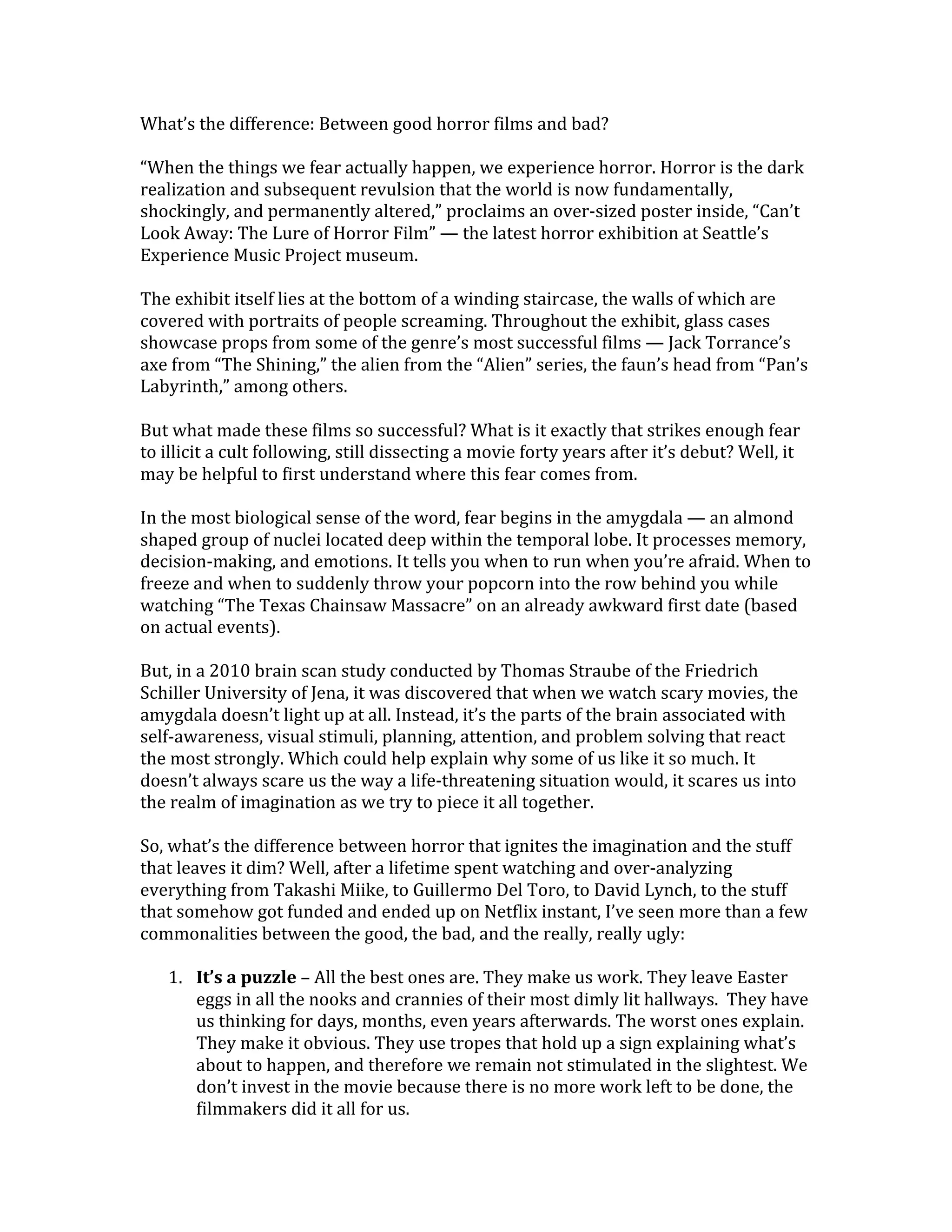 WTD - horror (1) | PDF