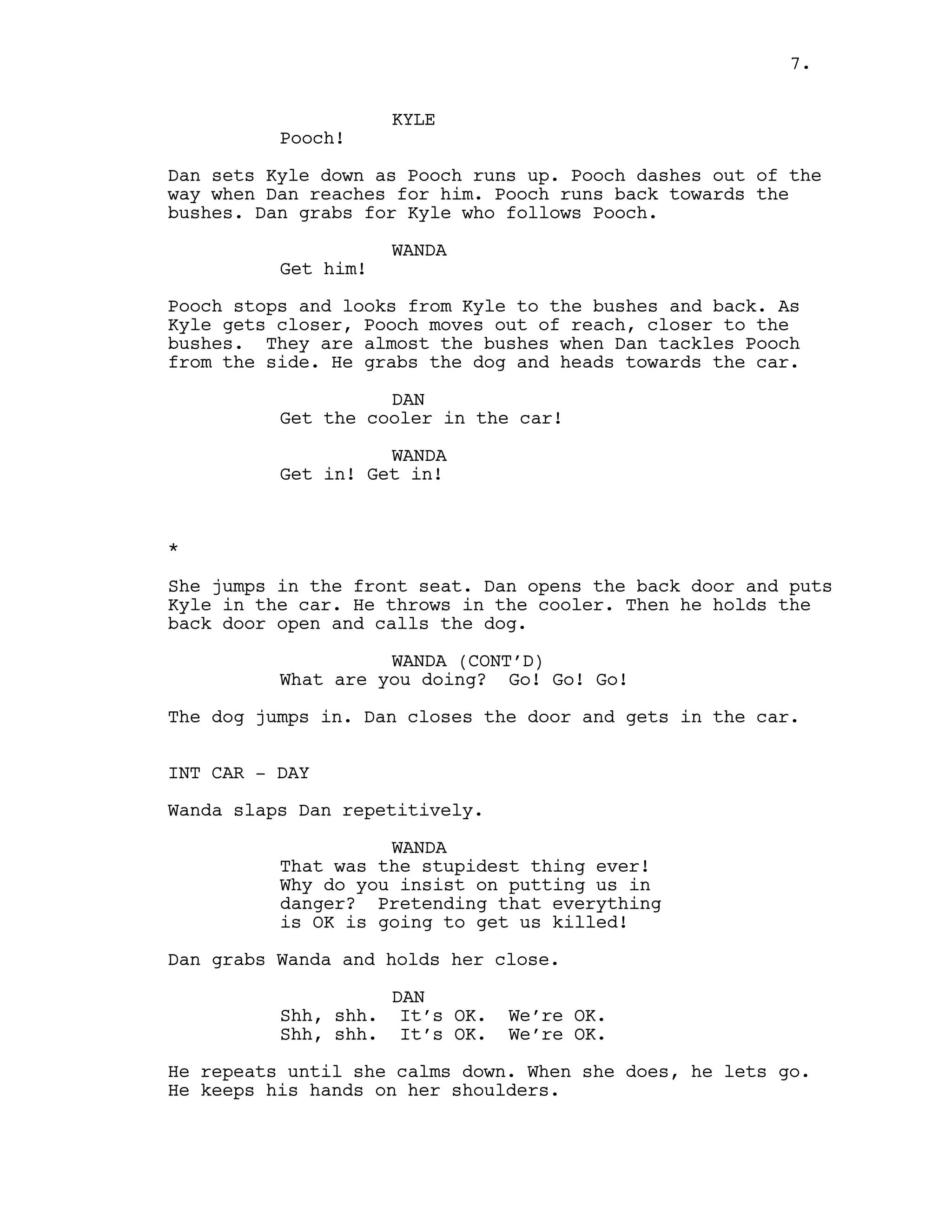 The Zombie's Apocalypse writing sample | PDF | Dogs | Pets