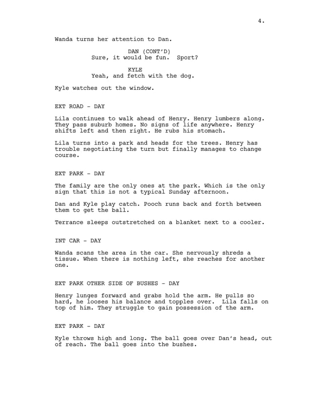 The Zombie's Apocalypse writing sample | PDF | Dogs | Pets