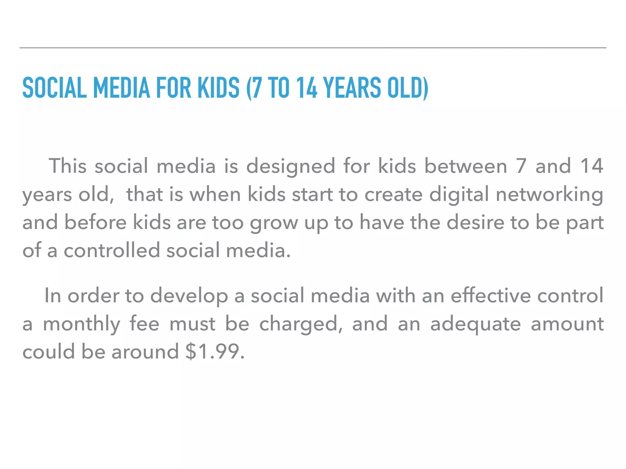 SOCIAL MEDIA FOR KIDS | PDF