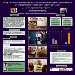 Young Children%27s Pespectives on Older Adults Poster March 13 FINAL2 | PDF