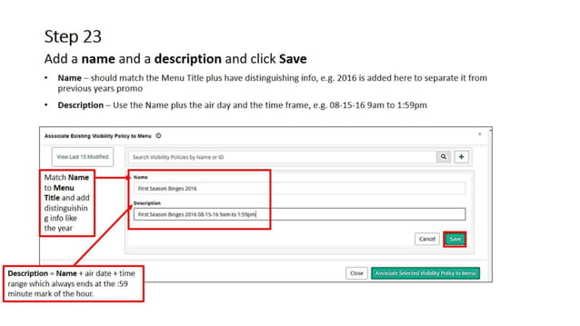 Simplified instructions for editorial programming | PPT
