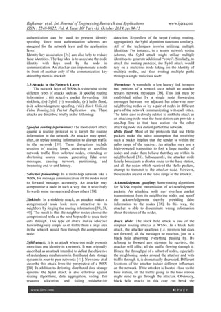 Security Attacks and its Countermeasures in Wireless Sensor Networks | PDF