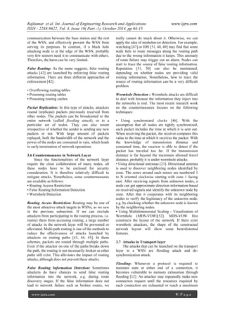 Security Attacks and its Countermeasures in Wireless Sensor Networks | PDF