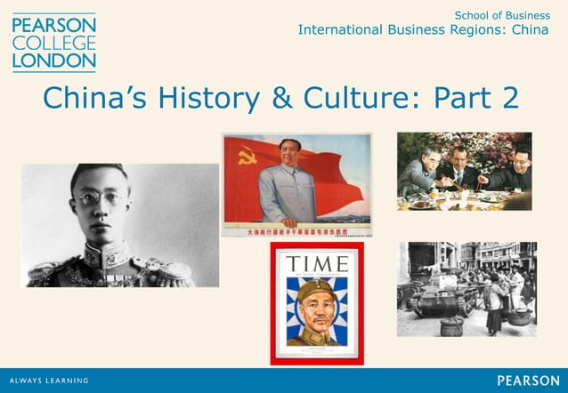 B412 Week 3 lecture - Chinese history in 20th and 21st century | PPT