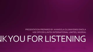 ABUJA PRESENTATION | PPTX