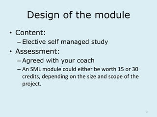 B414 sml induction student | PPT