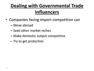 B416 The Evolution Of Global Economies Lecture 7 Governmental Influence ...