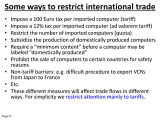 B416 The Evolution Of Global Economies Lecture 7 Governmental Influence ...