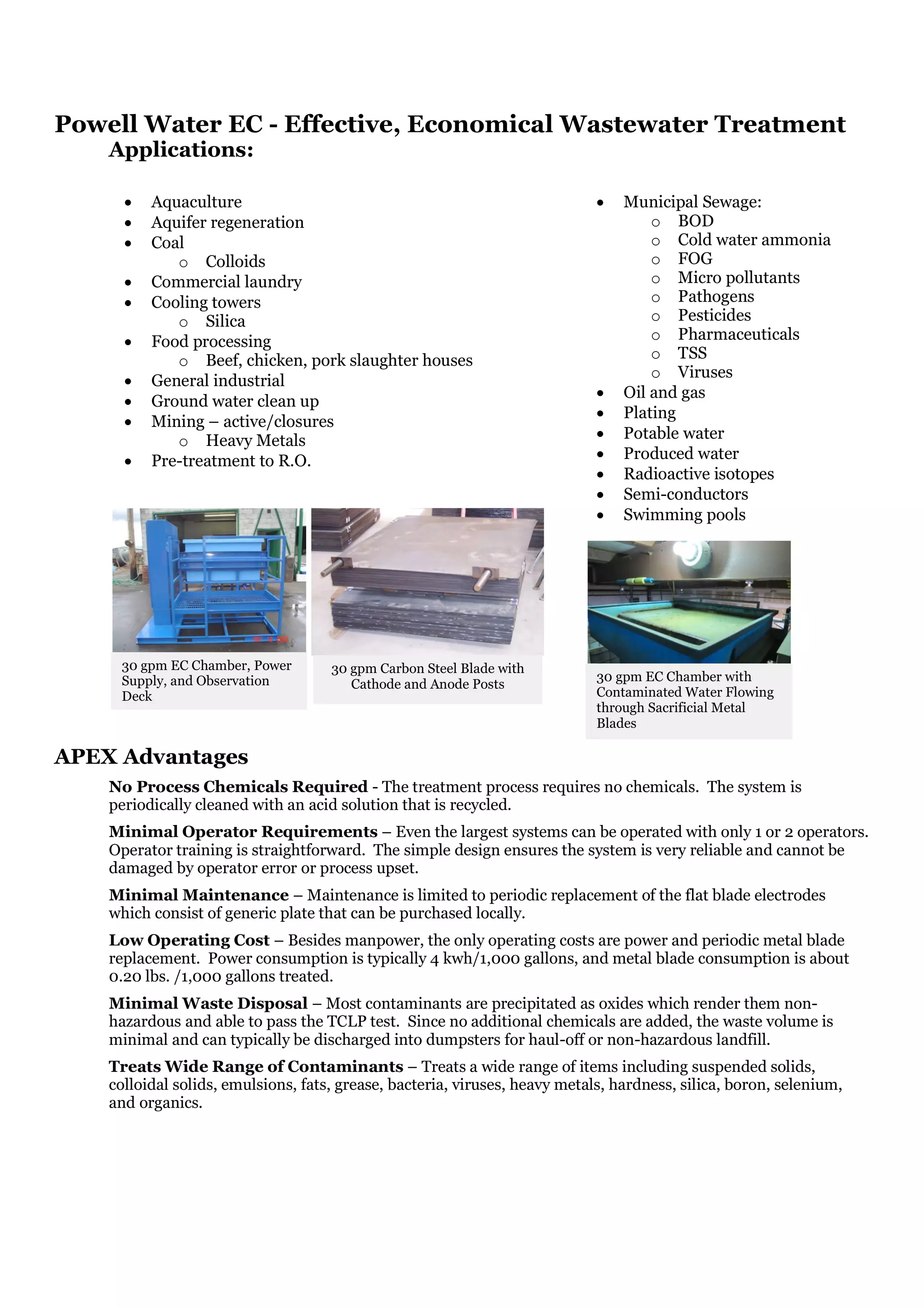 Electrocoagulation Process Option 4 | PDF