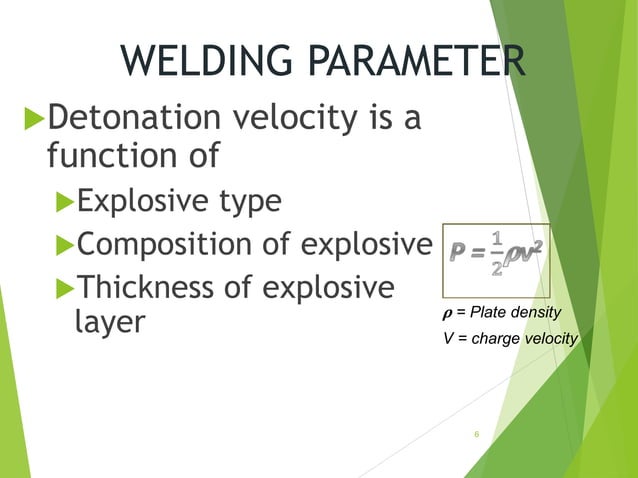 EXPLOSION / EXPLOSIVE WELDING | PPTX