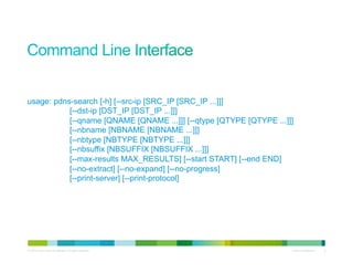 Passive DNS Collection – Henry Stern, Cisco | PDF