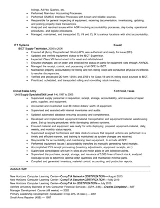 Anthony Clay Resume | PDF