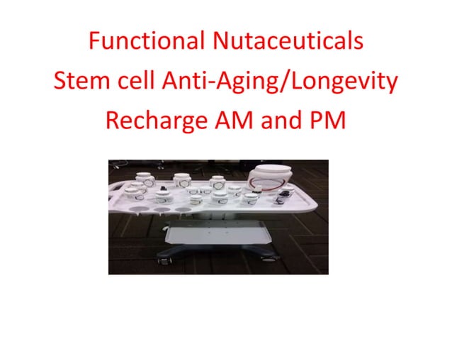 The Most Advance Functional Nutraceuticals | PPT