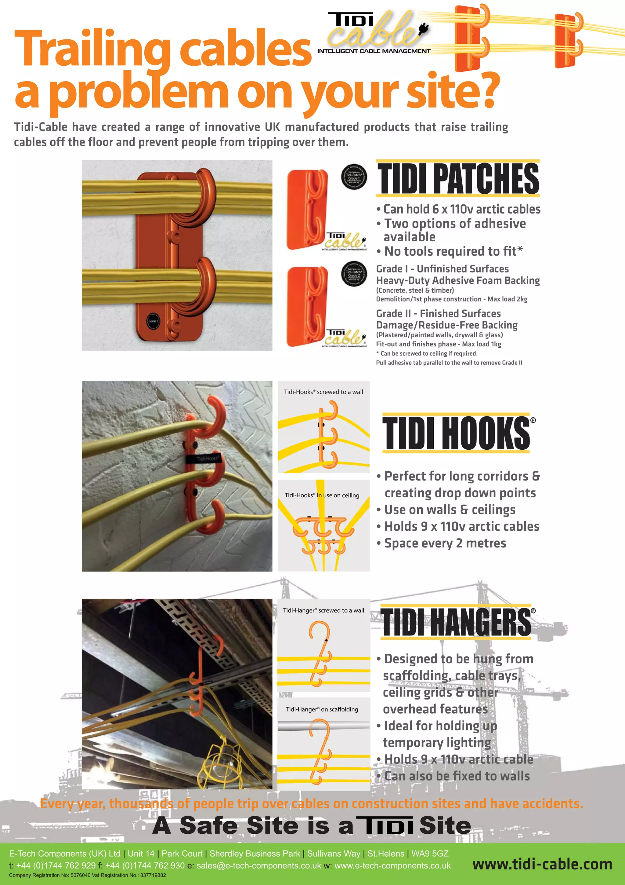 Tidi-Cable-New Flyer Jan 2016 | PDF | Home Improvement | Home & Garden