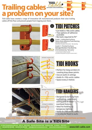 Tidi-Cable-New Flyer Jan 2016 | PDF | Home Improvement | Home & Garden