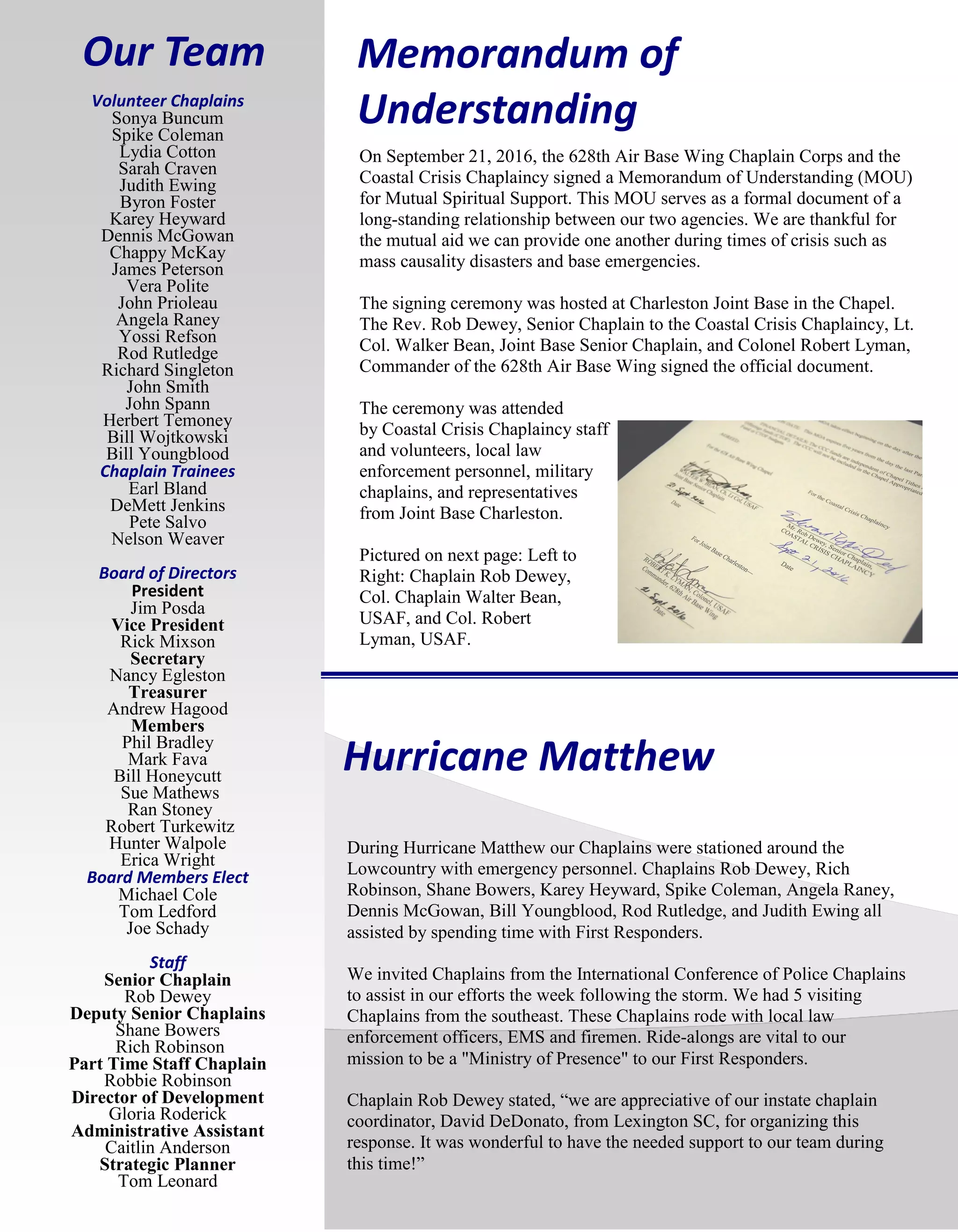 Summer 2016 Newsletter FINAL pdf | PDF | Christianity | Religion ...