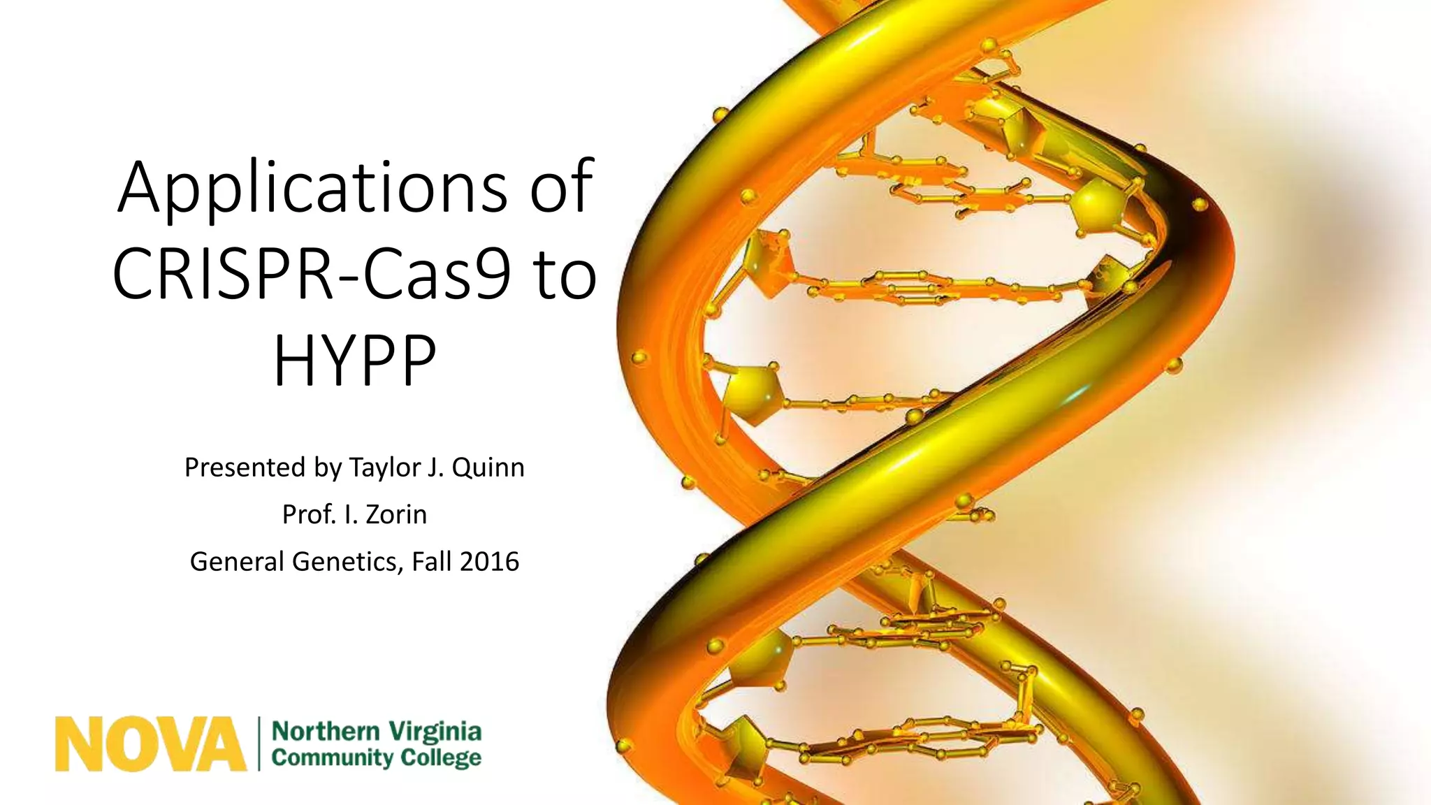 Hyperkalemic Periodic Paralysis (HYPP) | PPTX