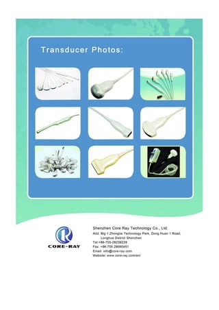Core-Ray Compatible ultrasound probe | PDF