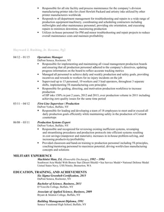 resume2016 | PDF | Free Download