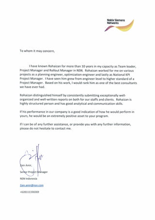 Nokia Recomendation | PDF