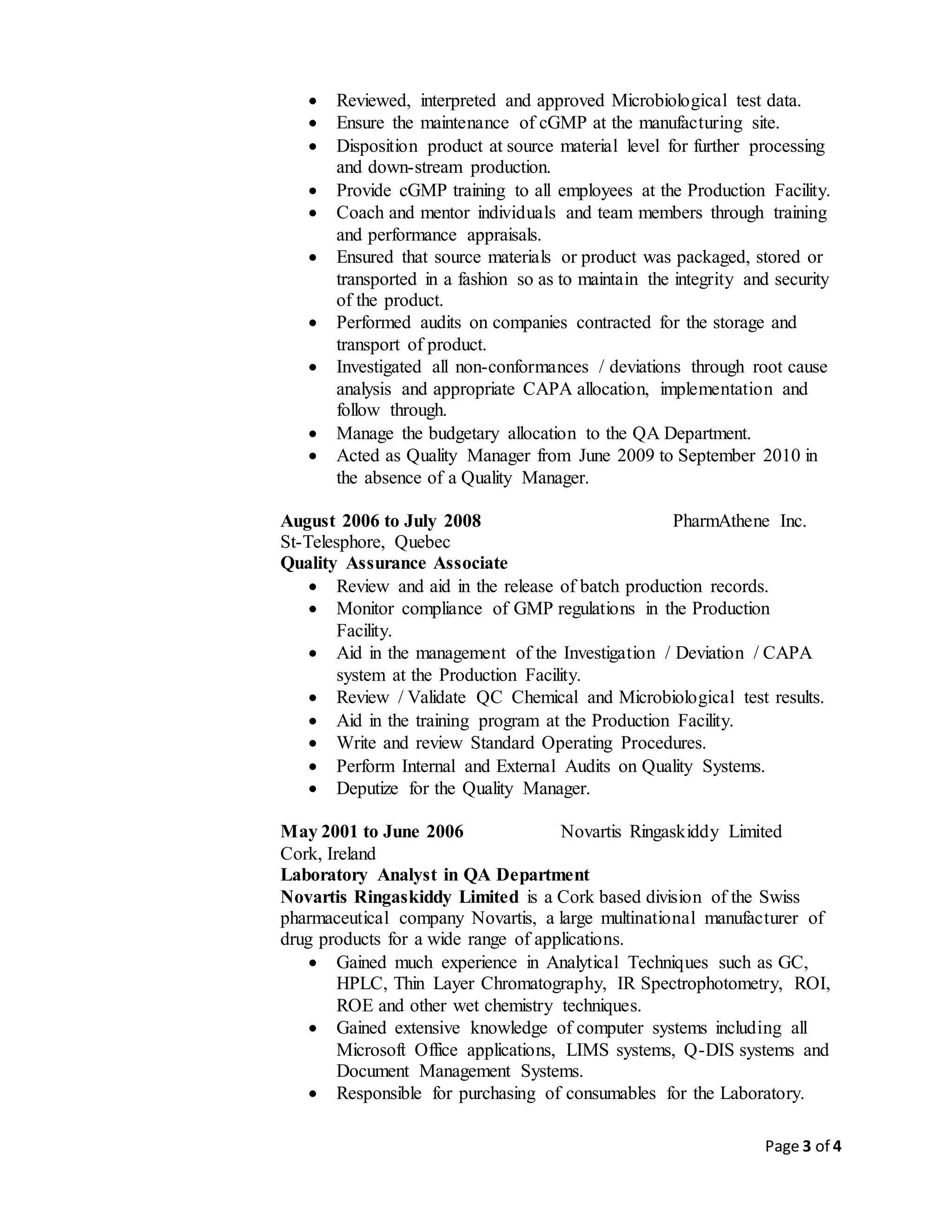 CV - David O'Halloran Long Version | DOCX