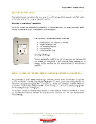 COMPANY PROFILE BATFEED.1 | PDF