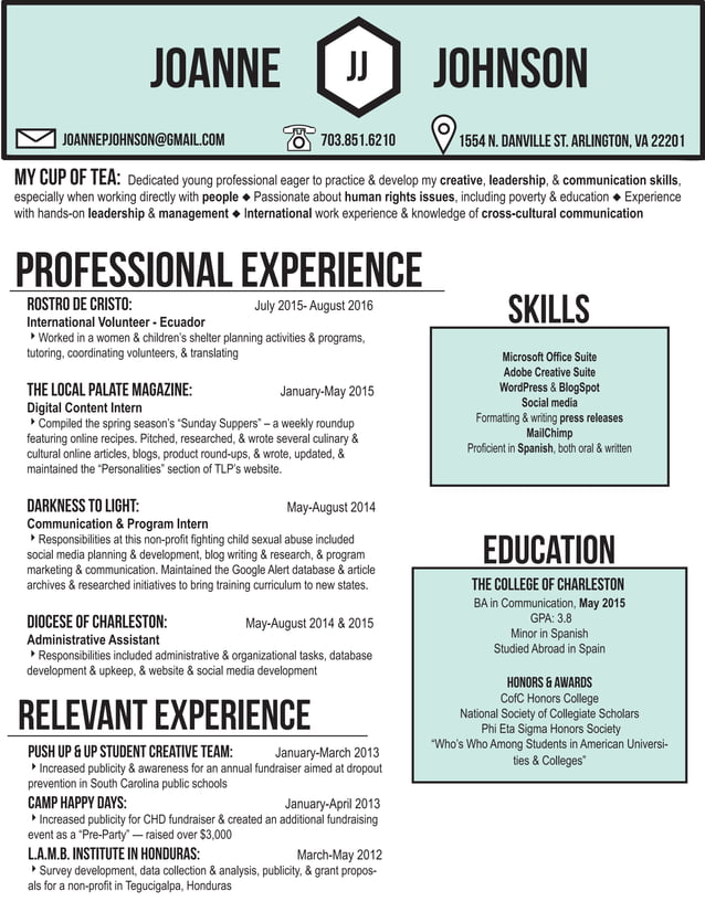 RESUME Joanne Johnson | PDF | Education