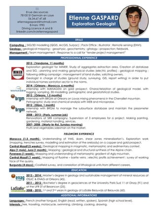 CV_Etienne_GASPARD_EN | PDF