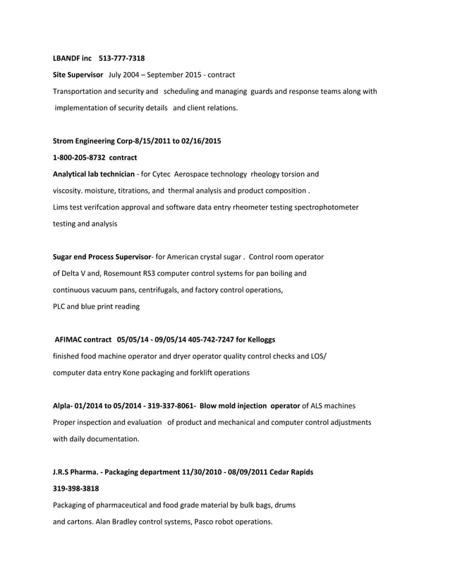 Randy Resume 112516 pdf | PDF