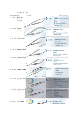 new Cataract Set 21pcs | PDF | Eye and Vision Conditions | Diseases and ...